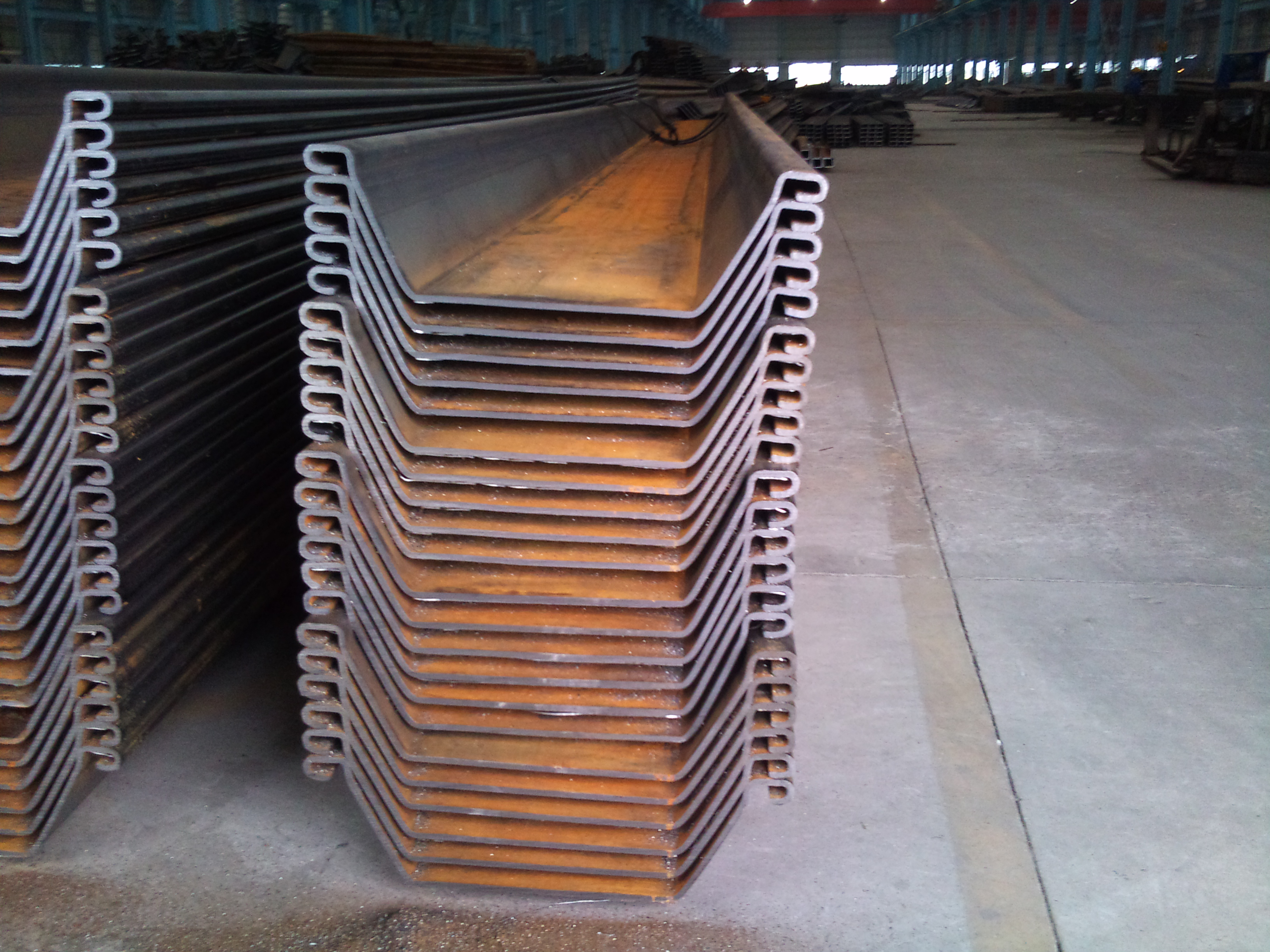 Waterproof U Steel Sheet Pile - Buy Waterproof U type sheet pile, U ...